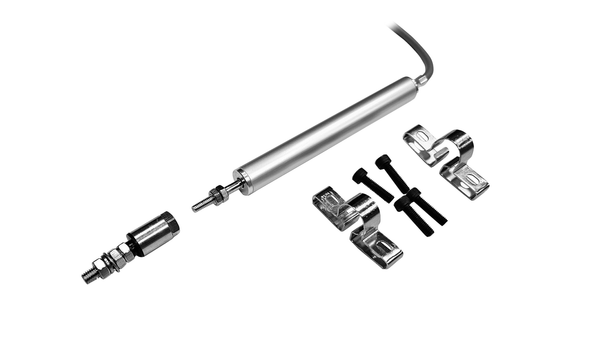 Lpps 12 Linear Potentiometer Position Sensor With Axial Cable Exit